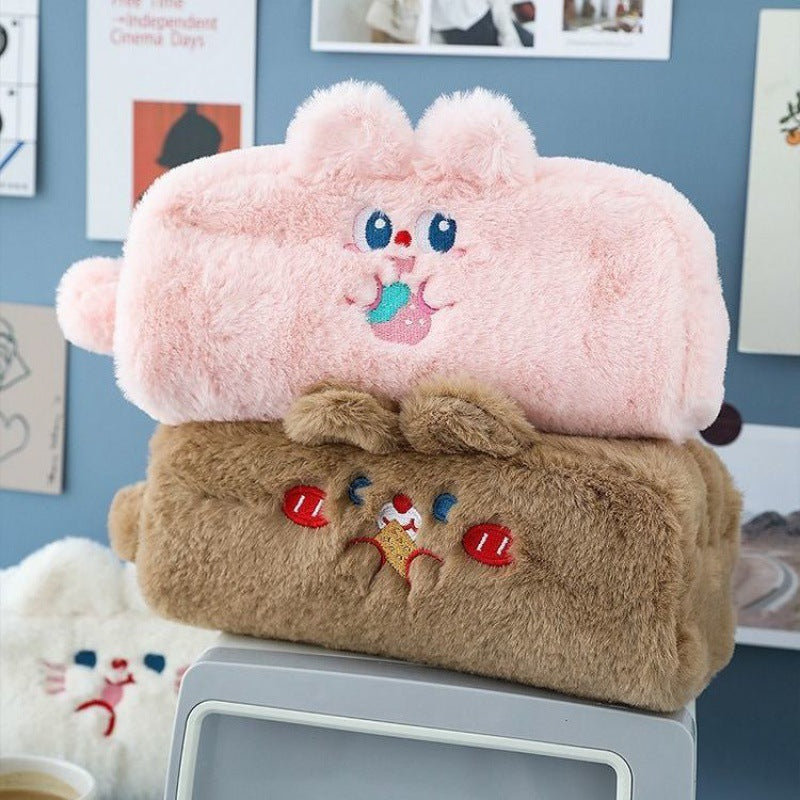 High School Girl Super Cute And Fluffy Stationery Box – Party Time ...
